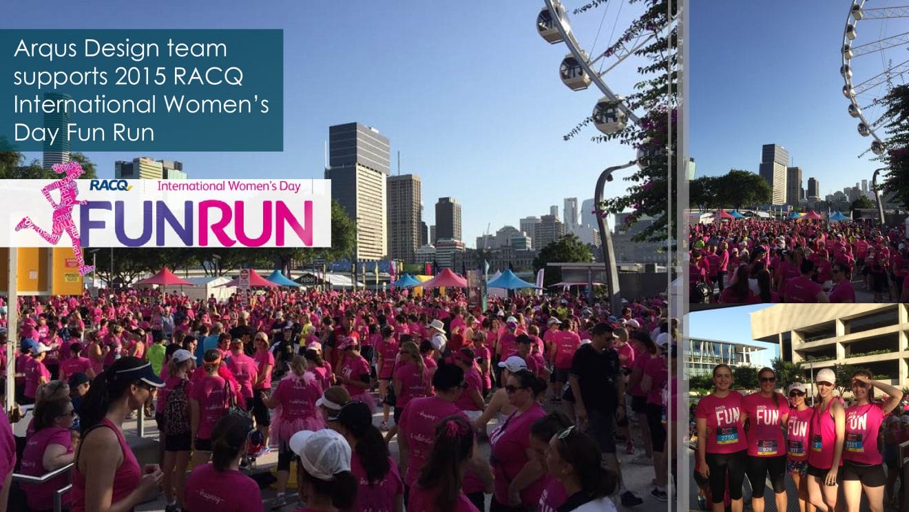 2015 RACQ International Women's Day Fun Run - Arqus Design