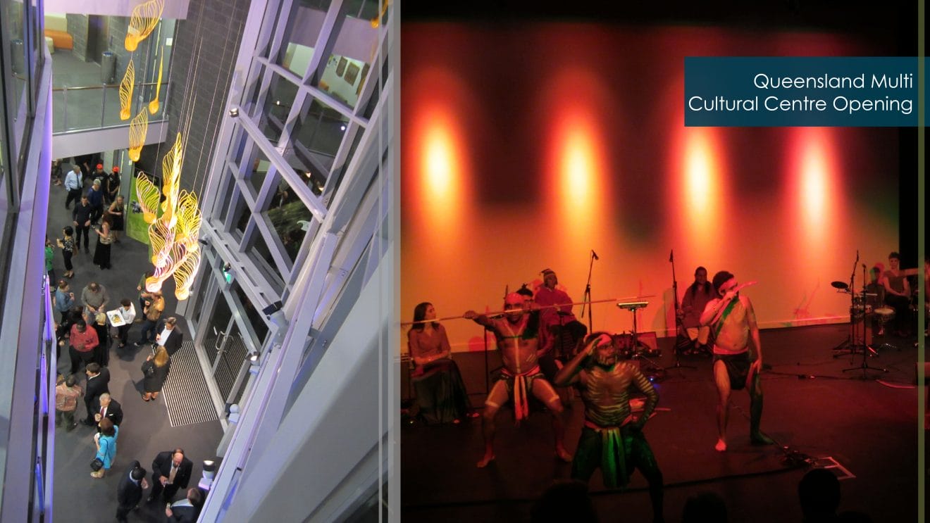 Queensland Multi Cultural Centre Grand Opening - Arqus Design